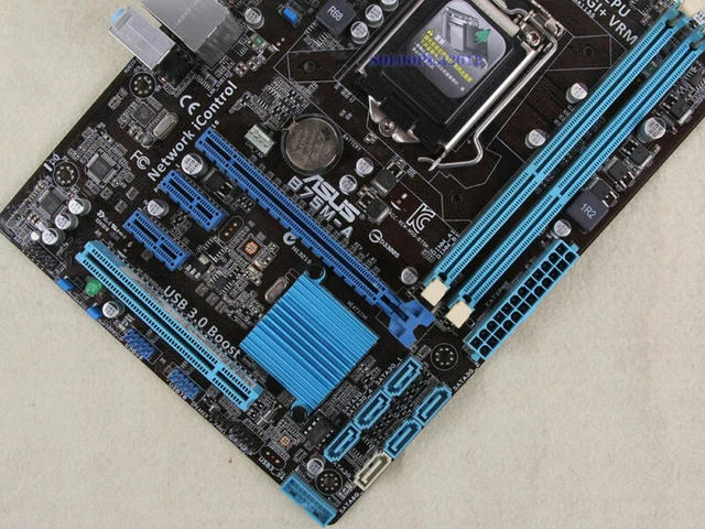 ASUS B75M-A MOTHERBOARD Intel B75 LGA 1155/Socket H2 DDR3 B75M A ...