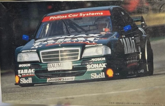 FUJIMI 124 SCALE AMG Mercedes-Benz DTM 94 Sonax Model Kit Gebraucht EUR ...