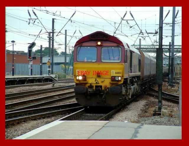 PHOTO CLASS 66 Loco No 66182 £1.65 - PicClick UK
