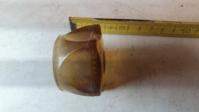 VENTILOBERTEIL PVC DDR Vintage Wasserhahn Ventil Requisite braun ...