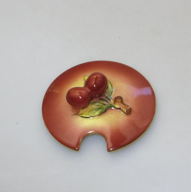 VINTAGE NORITAKE AUSTRALIAN Themed Jam Pot Lid - Cherries $15.00 ...