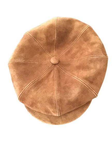 PORTALURI PEAKY BLINDERS Coppola Hat Cap Basco Baker Gatsby Leather £60 ...