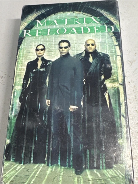 THE MATRIX RELOADED (VHS, 2003) Keanu Reeves Warner Sealed NEW £9.19 ...