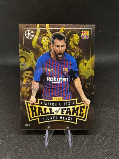 HALL OF FAME Lionel Messi Match Attax 2024/2025 Barcelona 24/25 # HOF4 ...