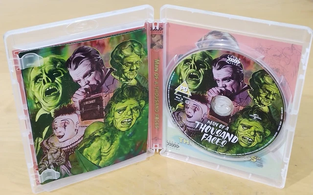 MAN OF A Thousand Faces Blu-Ray PAL In Mint Condition Horror Arrow £13. ...