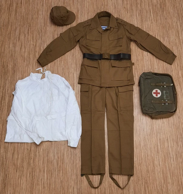 RARE MILITARY RUSSIAN Soviet Army Afghanka Uniform Set Medic Ensign ...