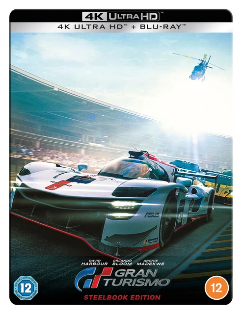 GRAN TURISMO (4K UHD Blu-ray) David Harbour Takehiro Hira Josha ...