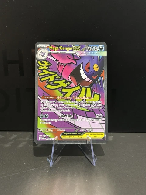 POKEMON TCG ASCENDED Heroes: Mega Gengar EX 269/217 Mega Attack Rare £ ...