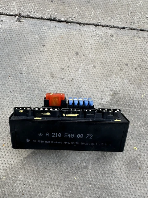 USED GENUINE MERCEDES Slk R170, Pre-Facelift 1996-2000, K40 Relay ...