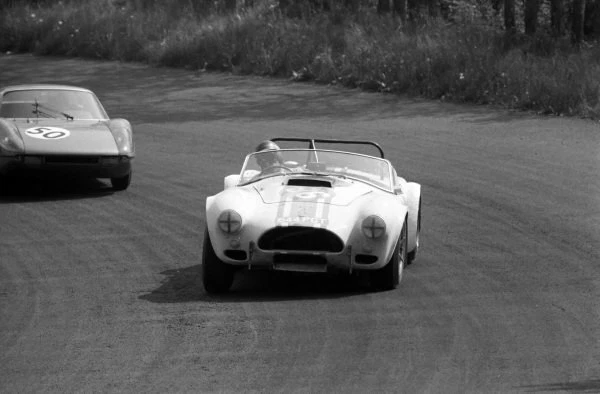 BOB OLTHOFF PAUL Hawkins Shelby Cobra Roadster Ford Sports Car 1964 Old ...
