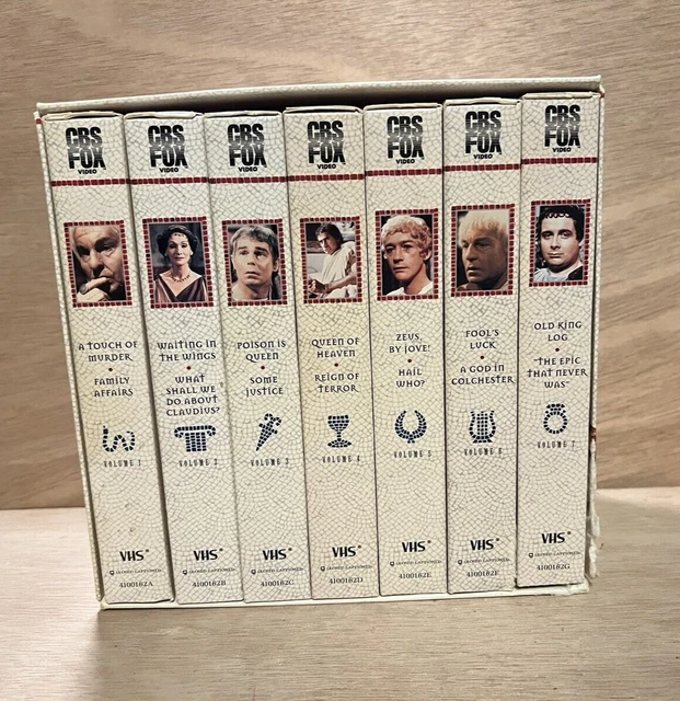 I, CLAUDIUS BBC Masterpiece Theater - VHS Collectors' Edition 7 Vol Box ...