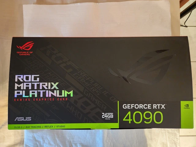 ASUS ROG MATRIX Platinum GeForce RTX 4090 24 GB GDDR6X EUR 1.500,00 ...