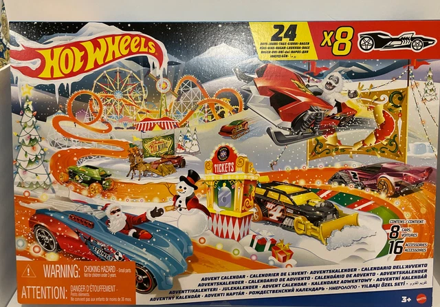 MATTEL - HOT Wheels Advent Calendar 2022 [New Toy] Calendar, Toy Cars ...