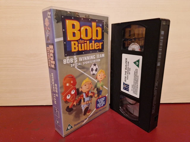 BOB THE BUILDER - Bob's Winning Team, Sports Edition - PAL VHS Video ...