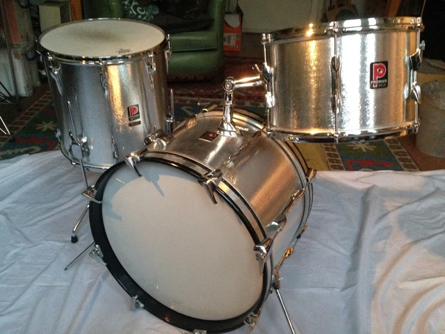 VINTAGE PREMIER BOP Drum Set, Early 70'S, Rare With 18" Bass Drum £ ...