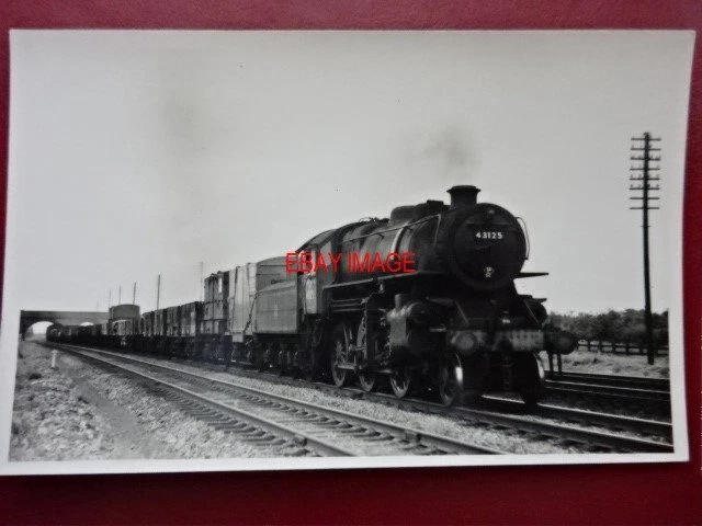 PHOTO LMS Class 4Mt Loco No 43125 £2.00 - PicClick UK