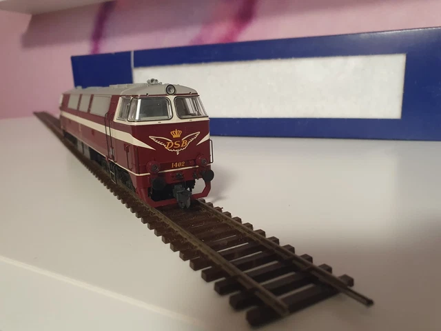 ROCO DSB 1402 Dänische Staatsbahn DCC + Sound Neuwertig ...