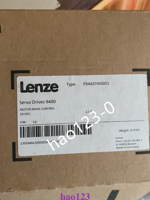 E94AZHX0051 LENZE MOTOR brake control brand new Shipping DHL or FedEX # ...