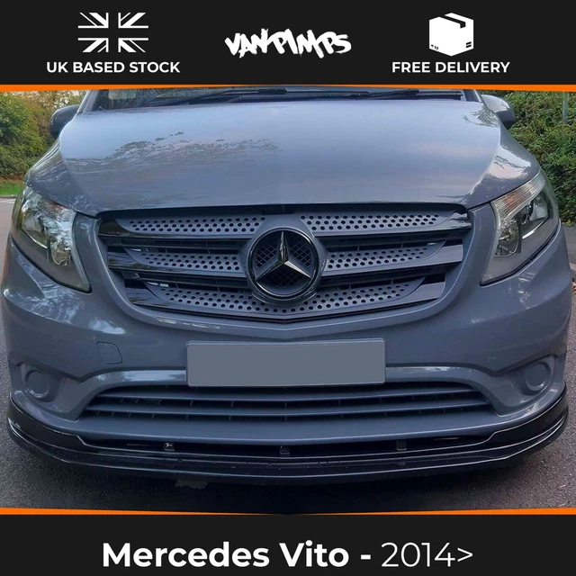 MERCEDES VITO FRONT Splitter – Under Original Bumper (2014 Onwards) £80 ...