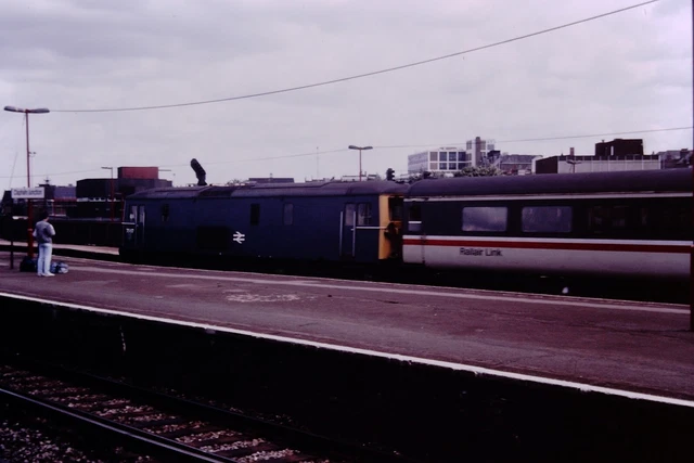 1980S BRITISH RAIL BR Diesel Electric Loco Railway Slide Ref 29 £2.50 ...