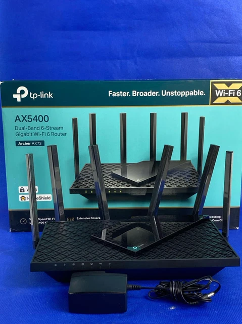 TP-LINK AX5400 WIFI 6 Router (Archer AX73)- Dual Band Gigabit Wireless ...