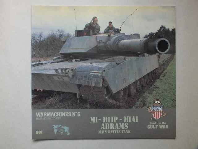 M1, M1IP, M1A1 Abrams Main Battle Tank (Verlinden Warmachines No. 6) £ ...