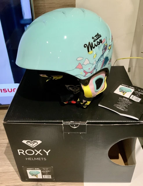ROXY MISTY LITTLE Miss Girls Snowboard Ski Snow Sports Helmet Size ...