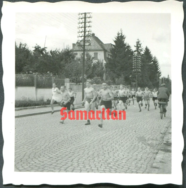 G2/4 WW2 ORIGINAL Photo Of German Wehrmacht Boy Scouts £4.87 - PicClick UK