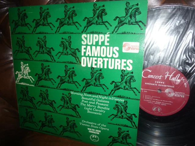 FAMOUS OVERTURES SOUPS, Vienna State Opera, Walter Goehr, SMS 2211 ...