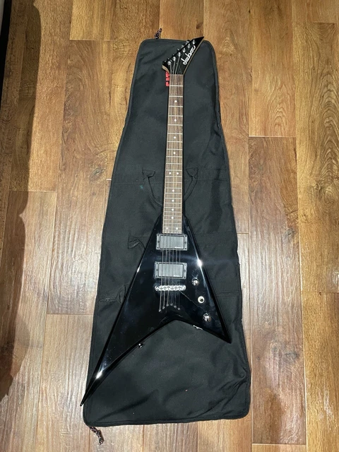 JACKSON JS30RR RANDY Rhoads Flying V Electric Guitar and Gator Gig Bag ...
