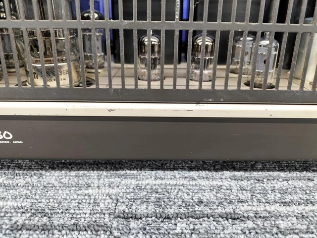 LUXMAN MQ80 TUBE Amplifier Revised Power Transformer Replaced Worn ...