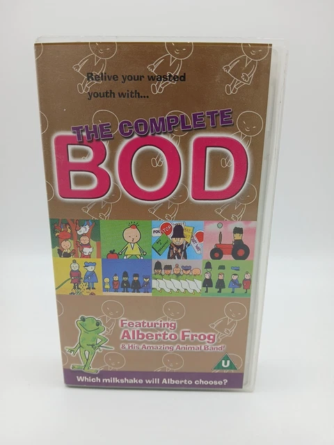THE COMPLETE BOD Featuring Alberto Frog - VHS, 2001 £9.99 - PicClick UK