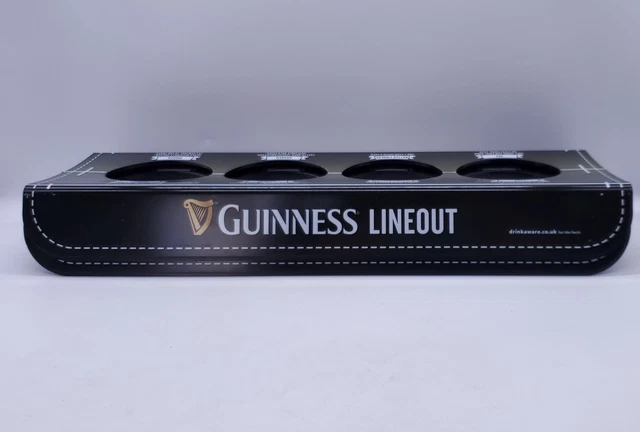 GUINNESS LINE OUT Four Pint Carrier Holders X2 £11.99 - PicClick UK
