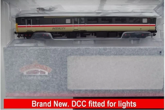 NEW BACHMANN 39-735DC BR Mk2F 9708 DBSO Intercity Swallow DCC light ...
