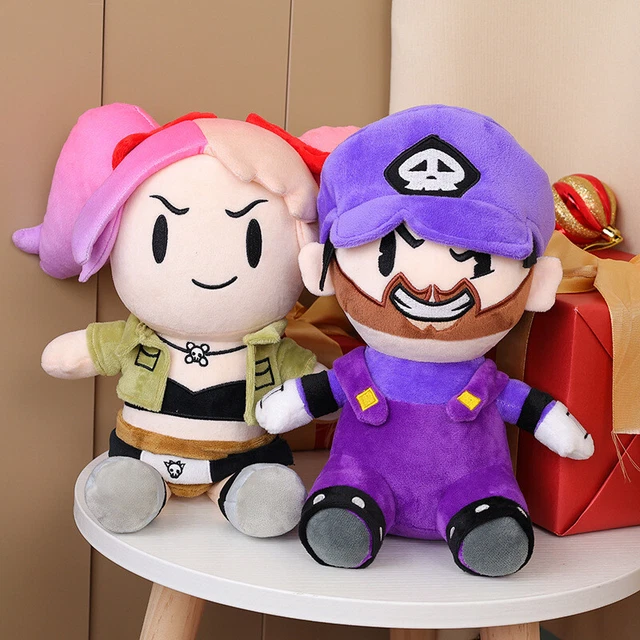 SMG4 SUPER MARIO Bros Animation Purple Stuffed Plush Cartoon Action ...