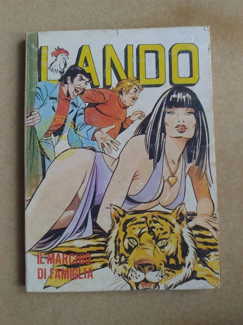 LANDO N. 125 Anno VI - Il marchio di famiglia -Edifumetto -1978- Fumetto erotico EUR 5,00 ...