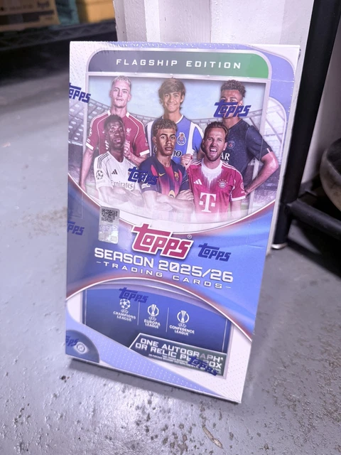TOPPS UEFA CLUB Competitions UCC Flagship 2025/26 Hobby Brand New ...