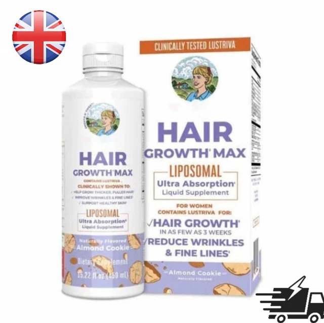 MARY RUTHS LUSTRIVA MAX Liposomal Hair Restoration Supplement For Women ...