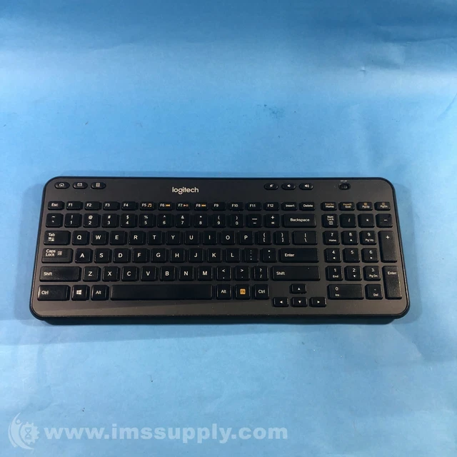 LOGITECH K360 820-007637 Wireless Keyboard - Black USIP £8.96 - PicClick UK