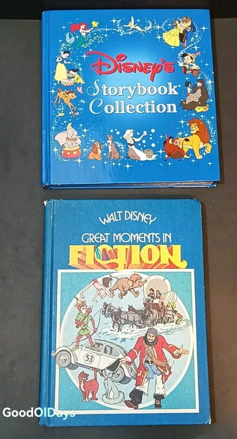 DISNEYS STORYBOOK COLLECTION 1998 First Edition & 1977 GREAT MOMENTS IN ...