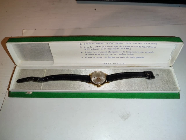 OROLOGIO PAYARD 17 Rubis Incabloc Made Swiss 1967 Con Scatola Non ... OROLOGIO PAYARD 17 Rubis Incabloc Made Swiss 1967 Con Scatola Non ...