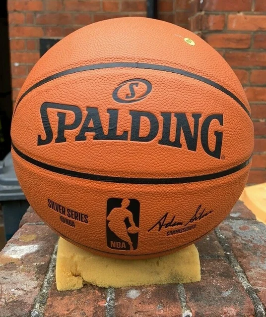 SPALDING NBA REPLICA Gameball Basketball - SILVER SERIES EUR 27,12 ...
