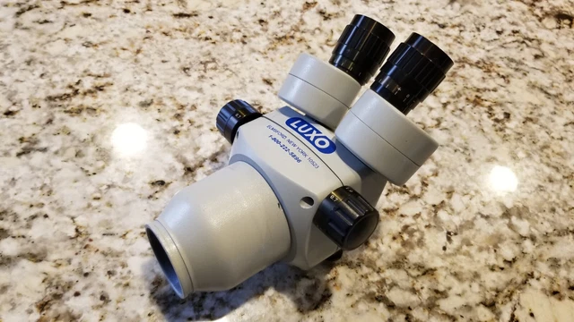 RARE LUXO STEREOSCOPE Head Unit - Very Nice!! Leica Scope EUR 87,46 ...