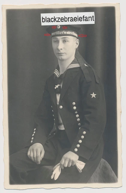 4162 WK2 FOTO Reichswehr der Matrose Artillerieabteilung EUR 10,00 ...
