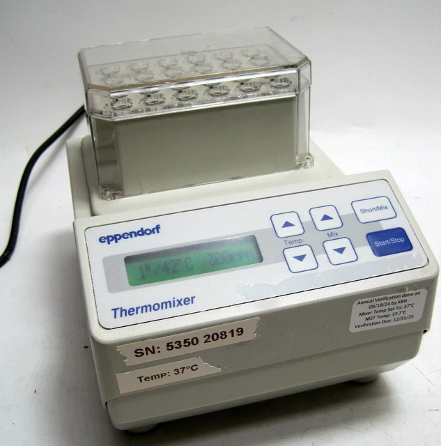EPPENDORF BIMBYER 5350 Miscelatore Compatto Blocco Riscaldamento ...
