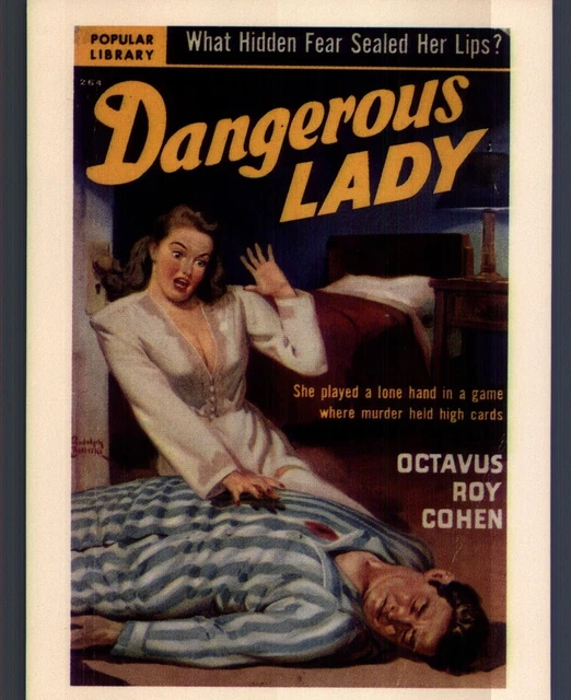 PAPERBACK (PULP) COVER Art Of The 1940s-50s Trading Card, 1992 Kitchen ...