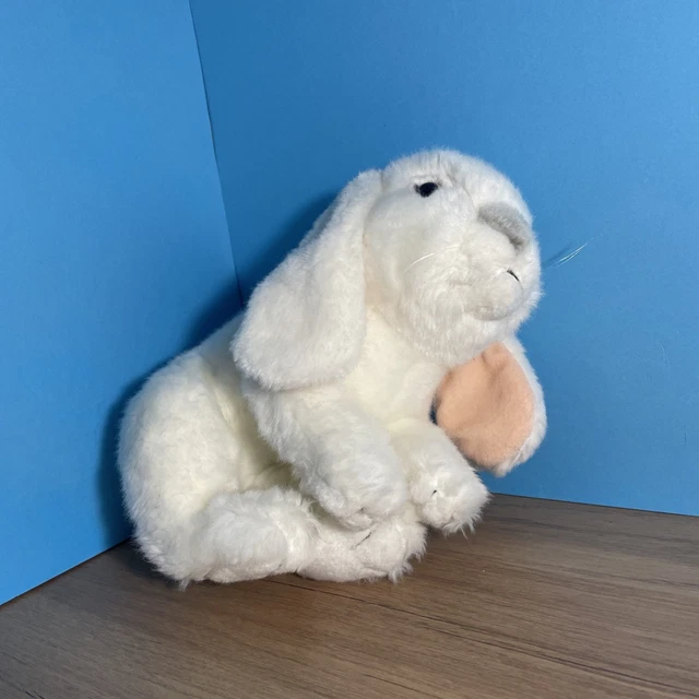 TOYS R US Lop Ear White Bunny Rabbit Soft Toy plush £8.66 - PicClick UK