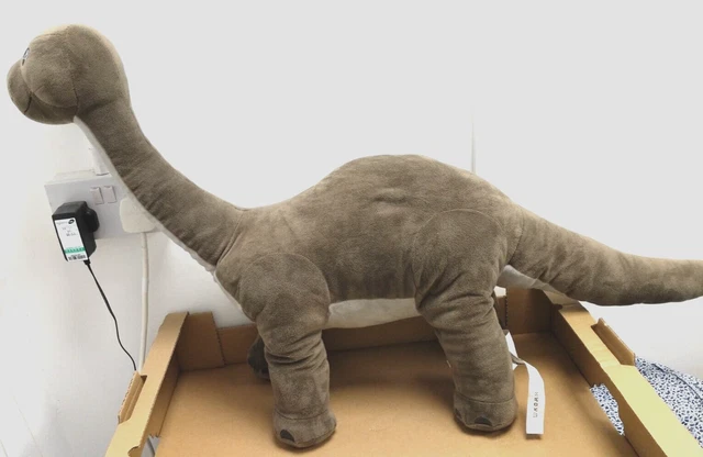 IKEA LARGE JATTELIK 90cm Brontosaurus Soft Cuddly Toy Dinosaur Kids ...