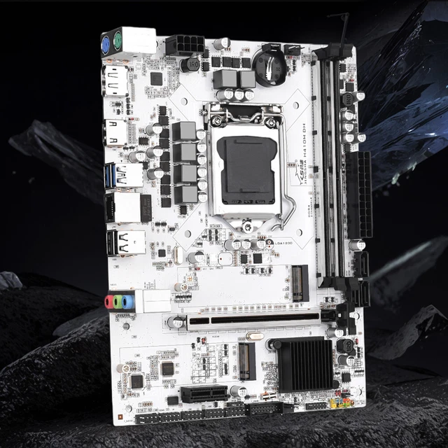 H410M DH PC Mainboard NVME NGFF M.2 LGA1200 Mainboard Gigabit LAN 2 ...