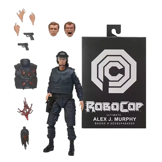 NECA ROBOCOP ALEX Murphy OCP Uniform 7" Ultimate Action Figure Model ...
